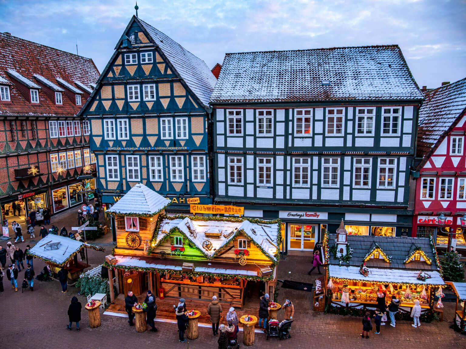 Celle Weihnachtsmarkt – Die besten Tipps & Sehenswürdigkeiten im Winter ...